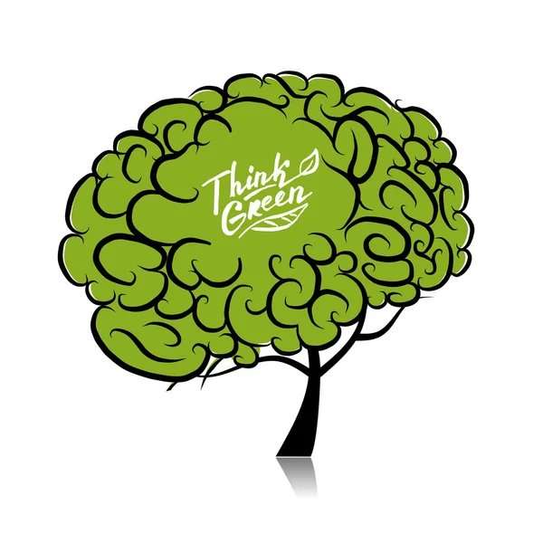 Brain tree Vector Art Stock Images | Depositphotos