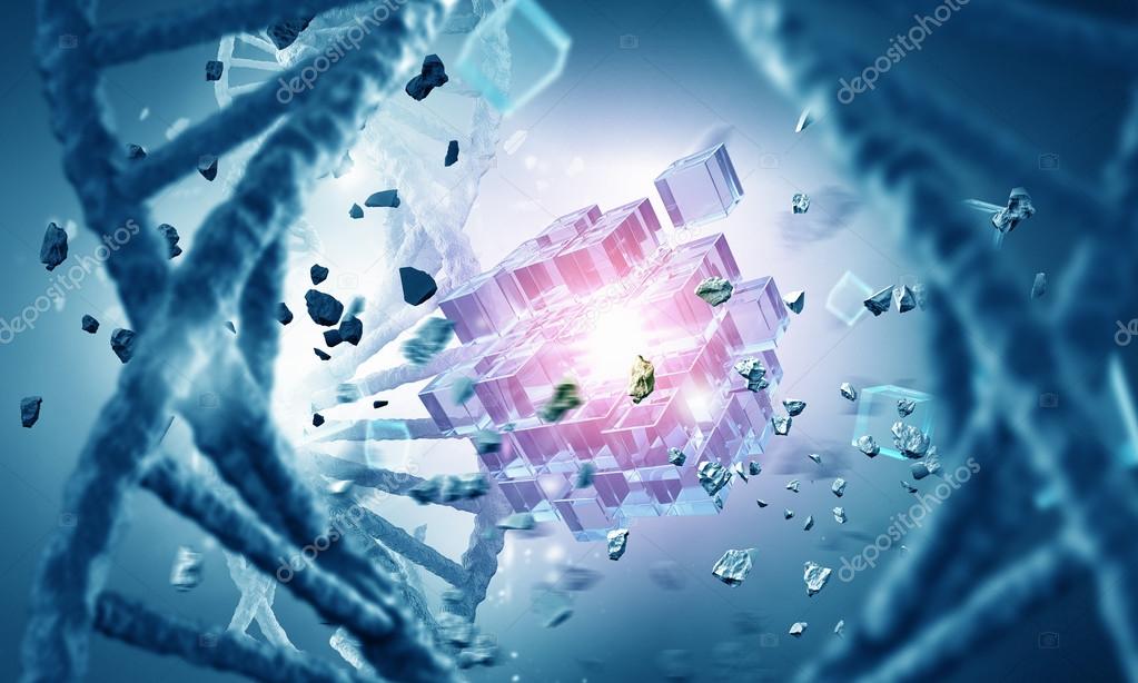 Interaction of science and technology — Stock Photo © SergeyNivens ...