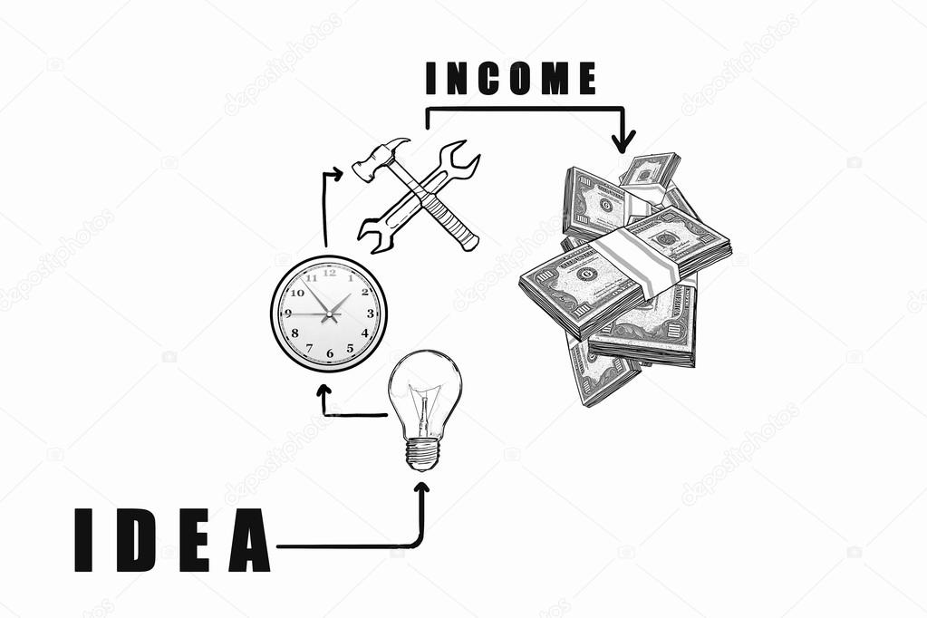 Tools for money making Stock Photo by ©SergeyNivens 108179668