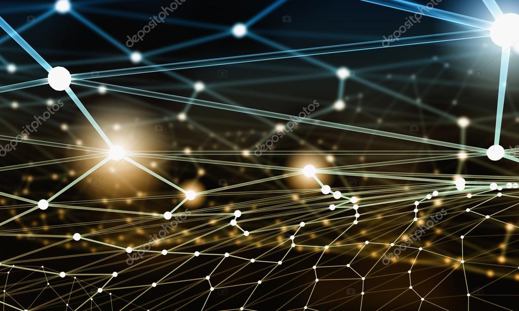 Connected lines background Stock Photo by ©SergeyNivens 109094428