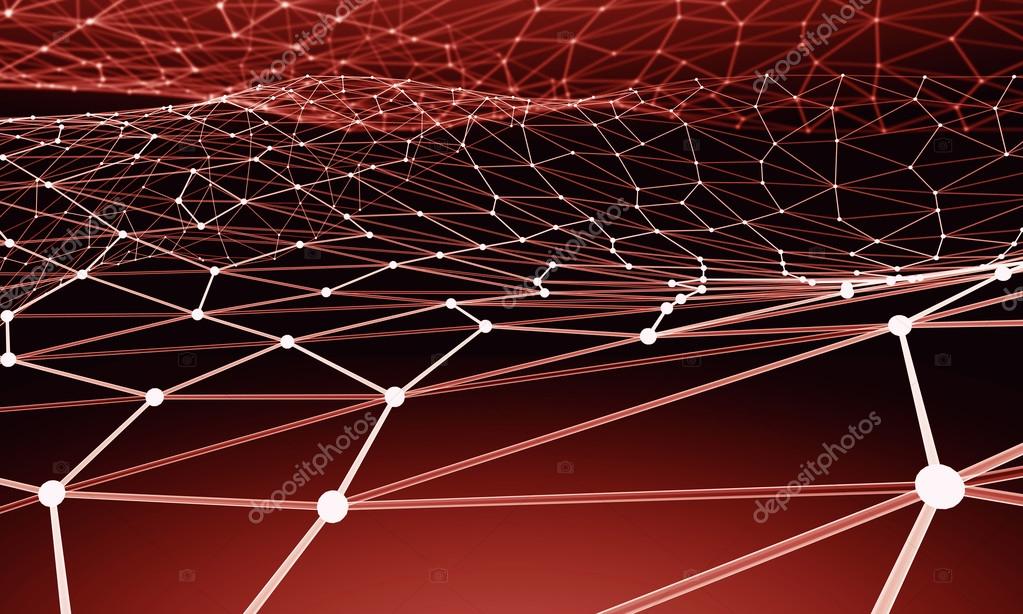 Connected lines background Stock Photo by ©SergeyNivens 109625880