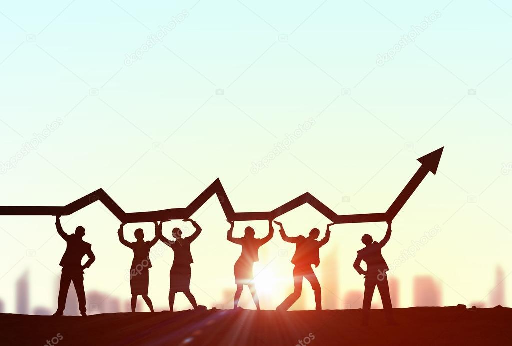 Working in collaboration for success — Stock Photo © SergeyNivens ... Working in collaboration for success — Stock Photo © SergeyNivens ...