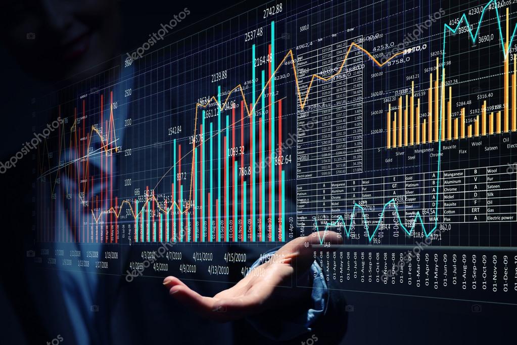 Analyzing sales data — Stock Photo © SergeyNivens #112917682 Analyzing sales data — Stock Photo © SergeyNivens #112917682