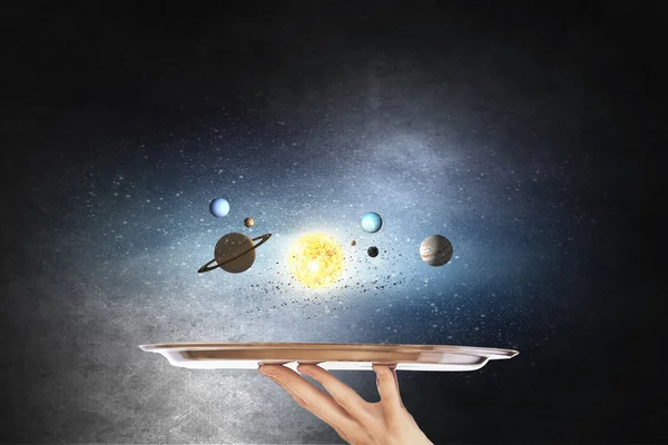 ᐈ Silver platter cover stock photos, Royalty Free silver platter images ...