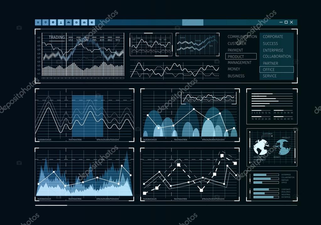 Human user display .mixed media — Stock Photo © SergeyNivens #115869496