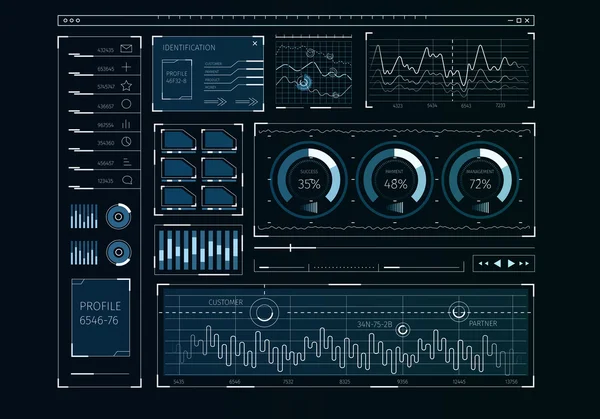 Human user display . Mixed media — Stock Photo © SergeyNivens #118251460