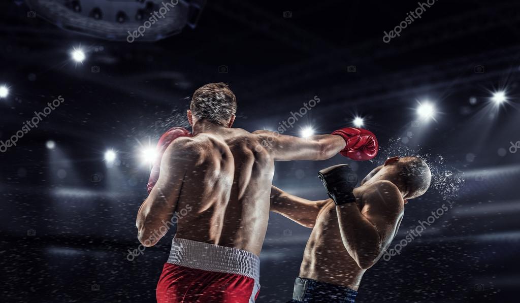 Professional box match . Mixed media ⬇ Stock Photo, Image by ...