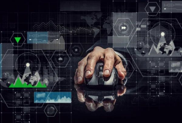 Cropped Shot Male Hacker Using Laptop Tablet Cyber Security Concept ...