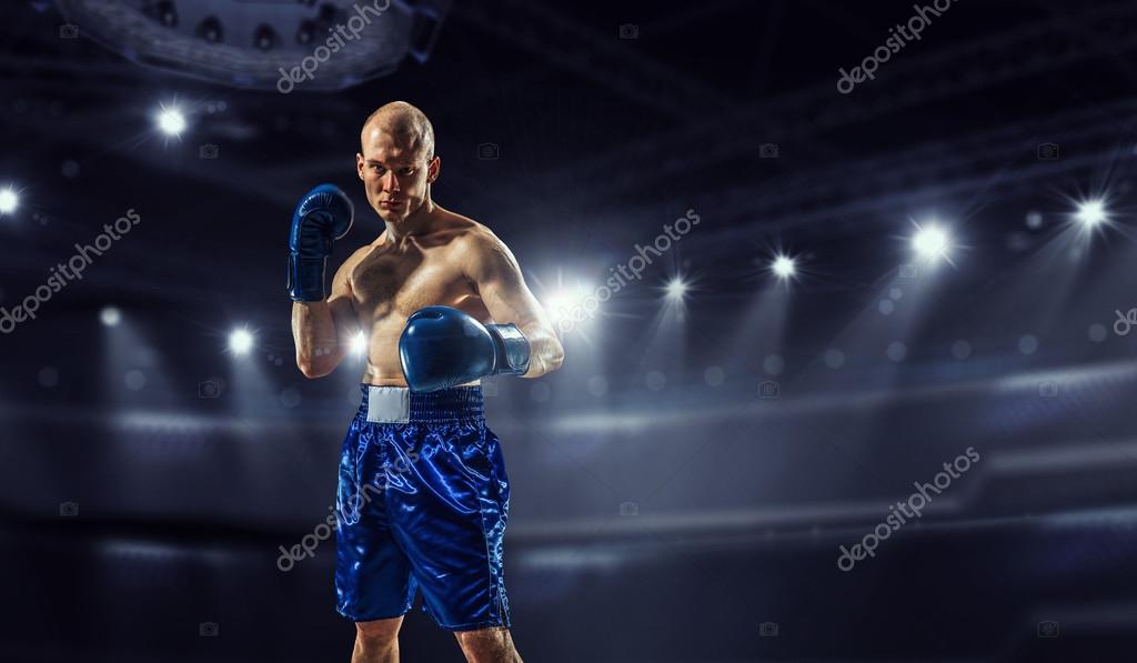 Professional box champion . Mixed media Stock Photo by ©SergeyNivens ...