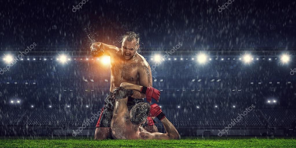 Professional box match . Mixed media Stock Photo by ©SergeyNivens 120448658