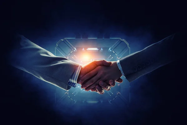 Handshake and light handshake Stock Photos, Royalty Free Handshake and ...