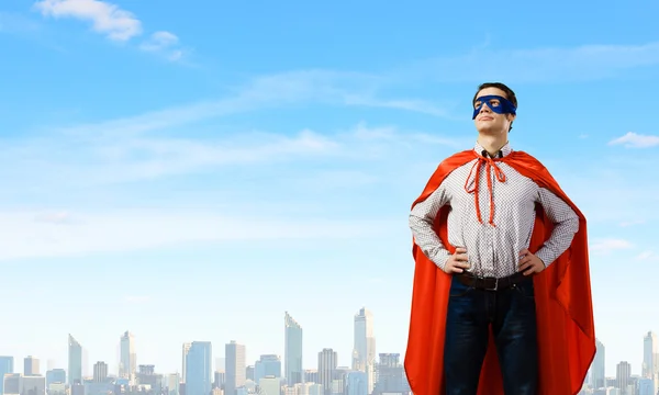 Confident superhero — Stock Photo © SergeyNivens #53116593