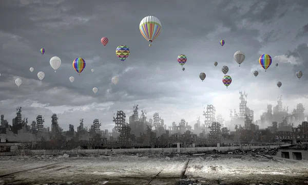 Destruction and pollution Stock Photo by ©SergeyNivens 54085279