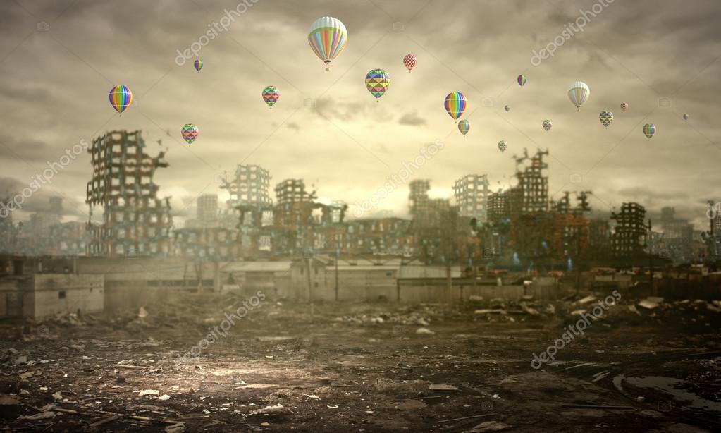 Destruction and pollution Stock Photo by ©SergeyNivens 54085279