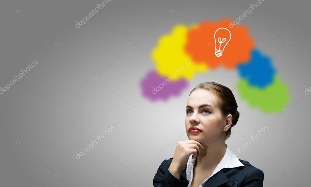 Creative thinking — Stock Photo © SergeyNivens #55154537
