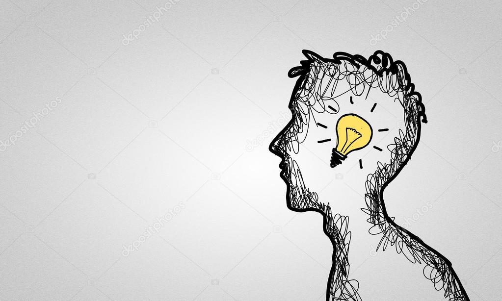 Bright idea Stock Illustration by ©SergeyNivens #55353059