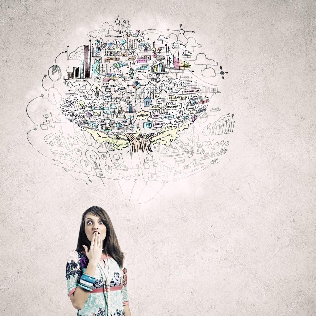 Creative thinking — Stock Photo © SergeyNivens #55379157