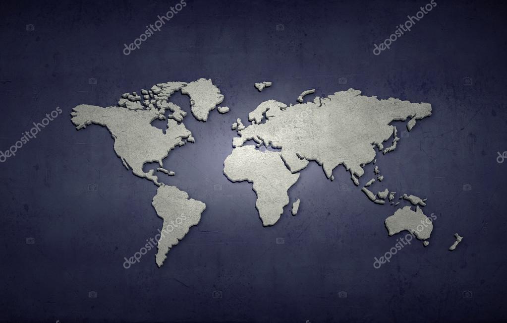 World map — Stock Photo © SergeyNivens #74213383