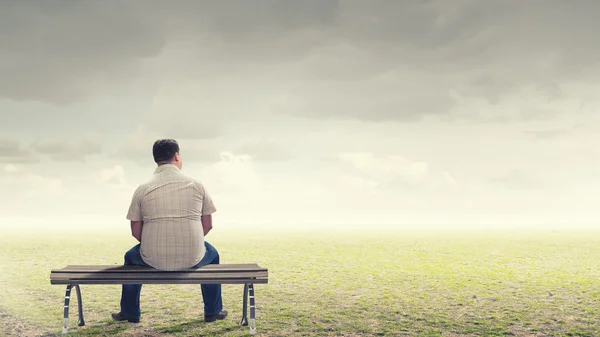 Fat man - Stock Image - Everypixel