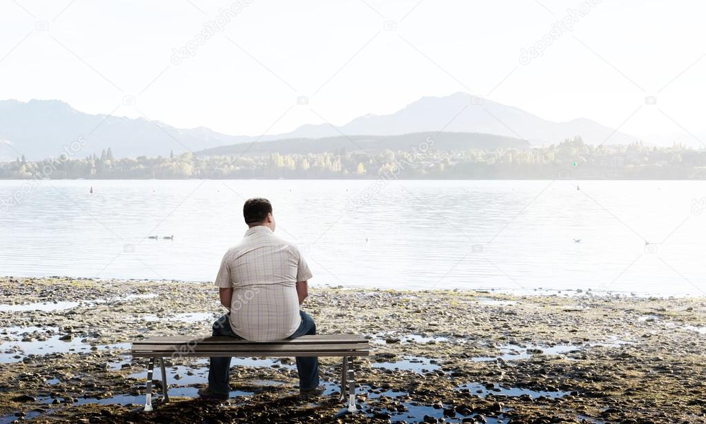 Fat man Stock Photo by ©SergeyNivens 77529062