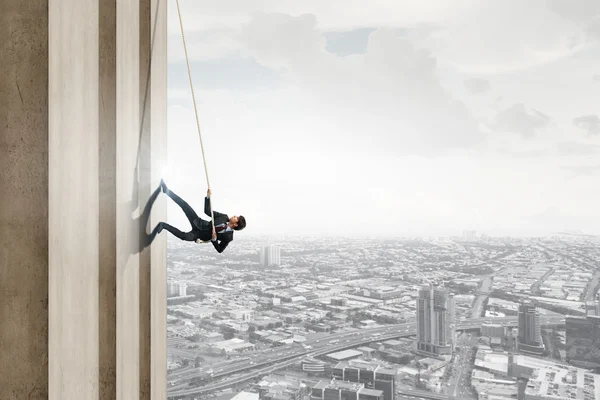 Getting to top Stock Photo by ©SergeyNivens 77463356