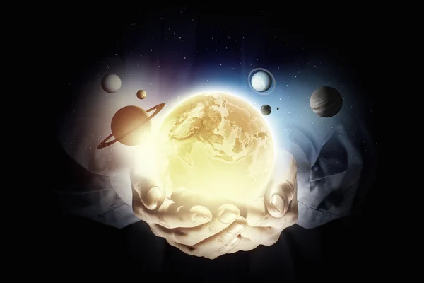 Sun system - Stock Image - Everypixel