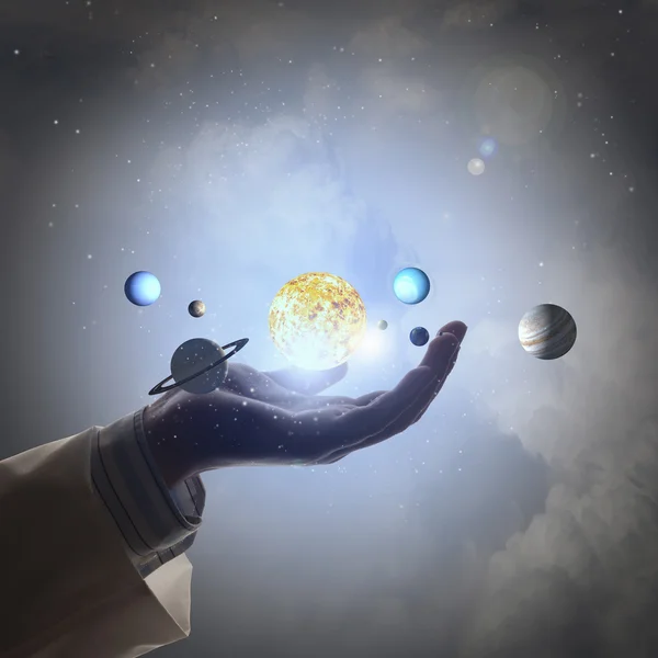 Sun system — Stock Photo © SergeyNivens #77773120