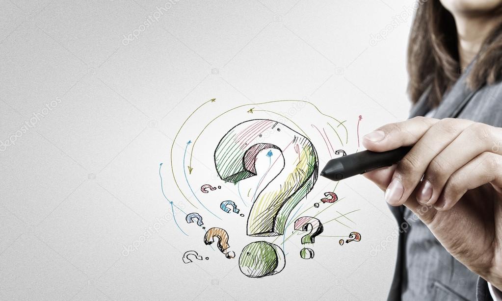 Draw your question — Stock Photo © SergeyNivens #78298854