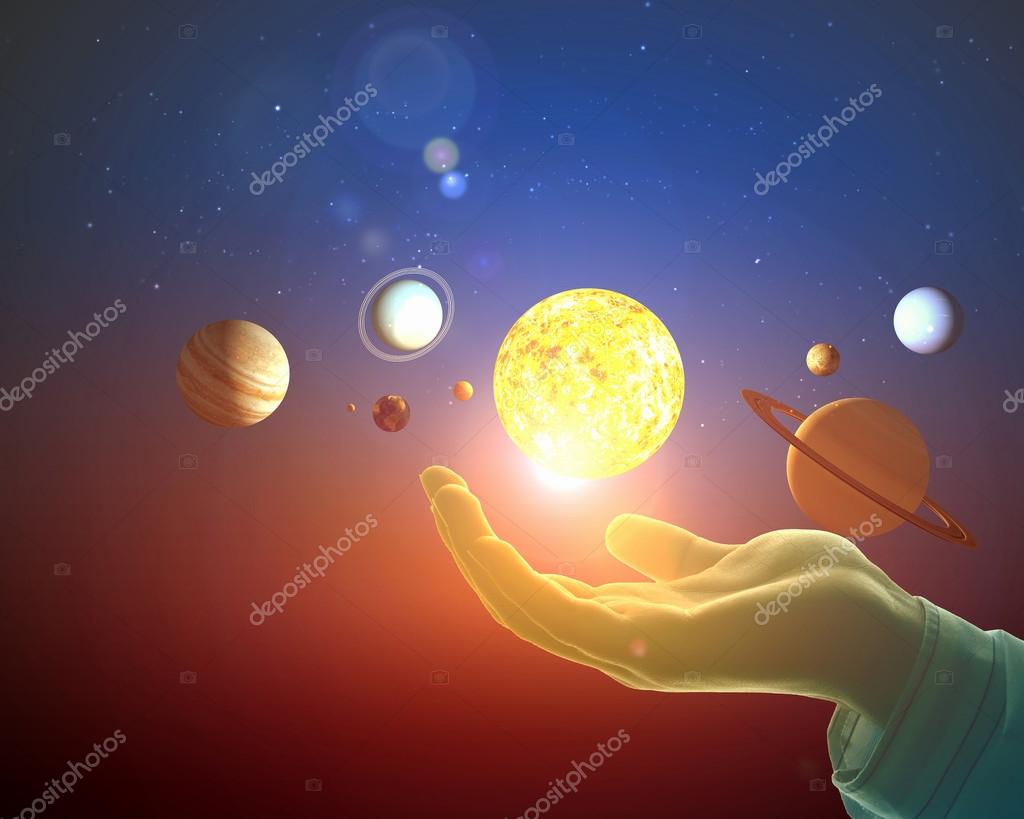 Sun system — Stock Photo © SergeyNivens #78298902