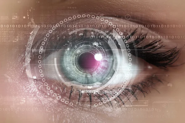 Identification of eye Stock Photo by ©SergeyNivens 30109473