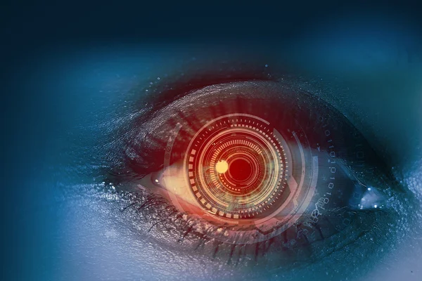 Eye identification Stock Photo by ©SergeyNivens 78905006