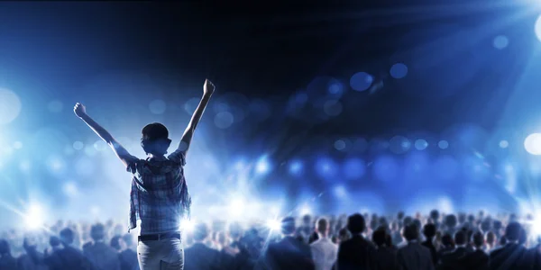 Performer on stage Stock Photos, Royalty Free Performer on stage Images ...