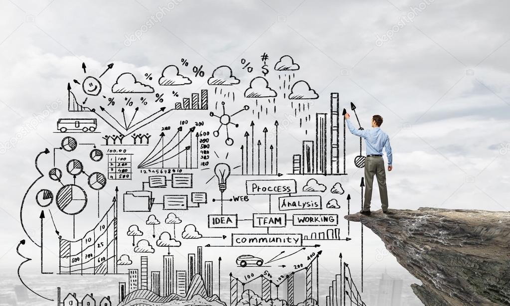 My strategy plan — Stock Photo © SergeyNivens #80193698