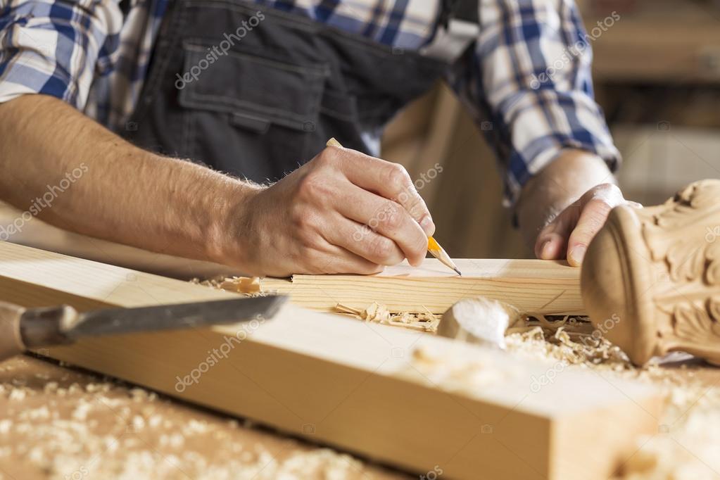 Carpenter at work Stock Photo by ©SergeyNivens 80199544