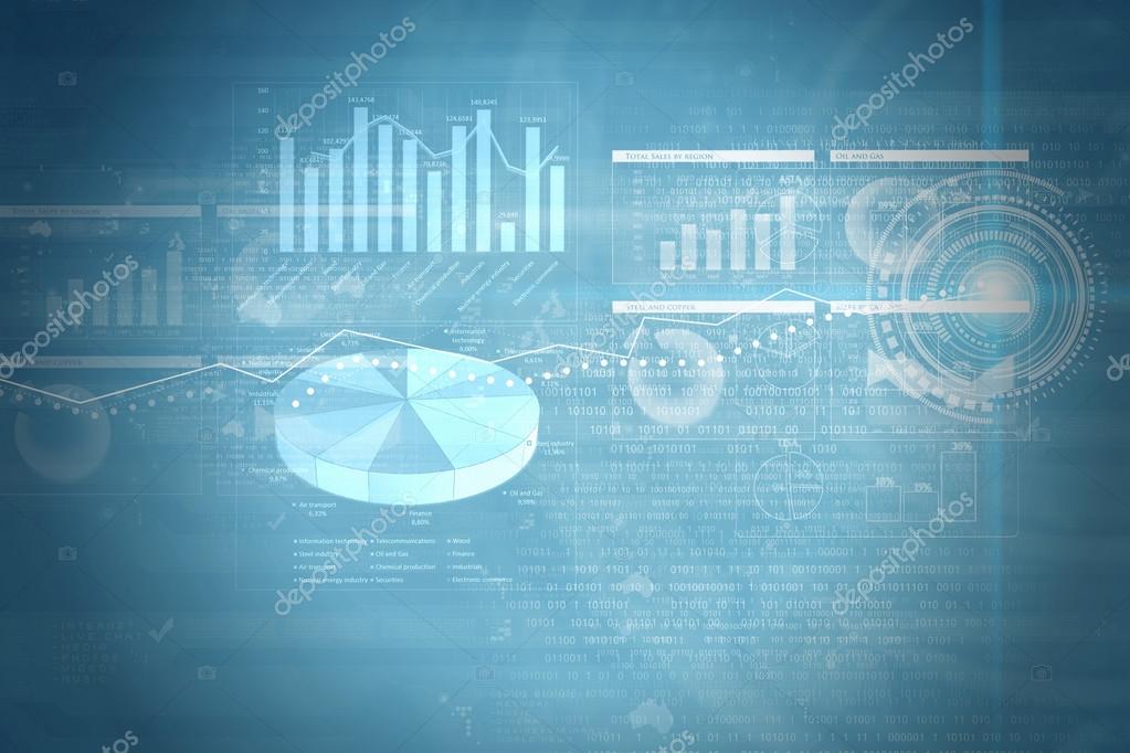 Digital graph background Stock Photo by ©SergeyNivens 84125644