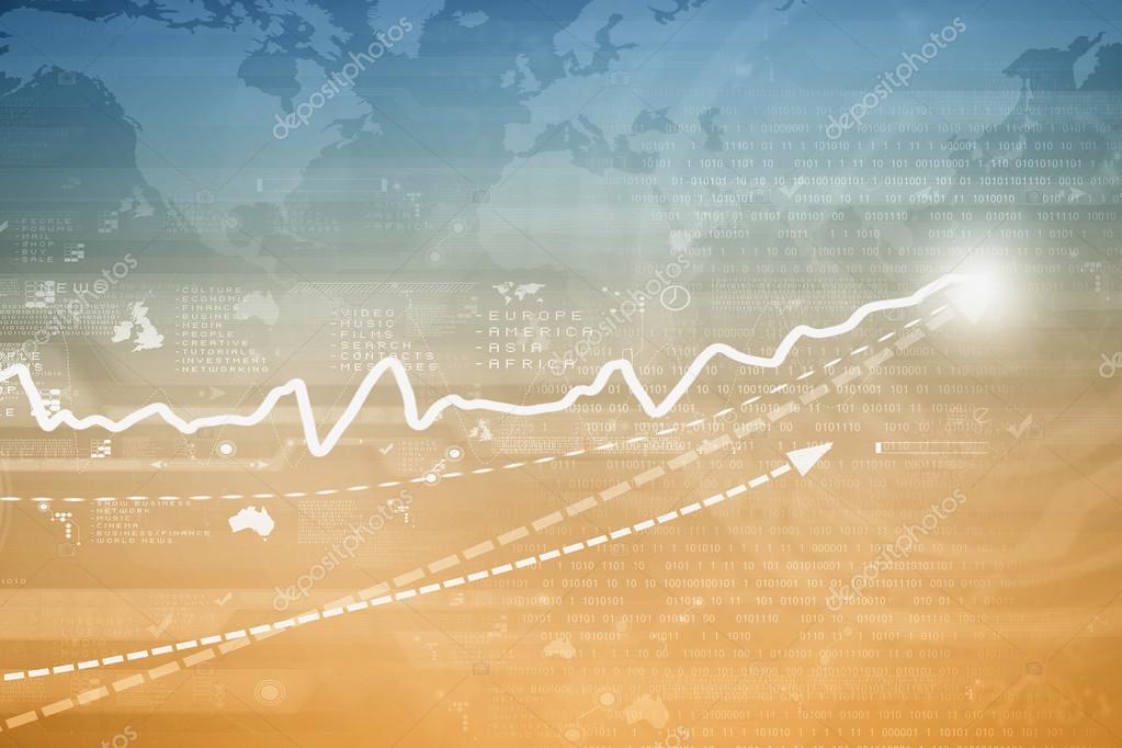 Digital graph background Stock Photo by ©SergeyNivens 84125868