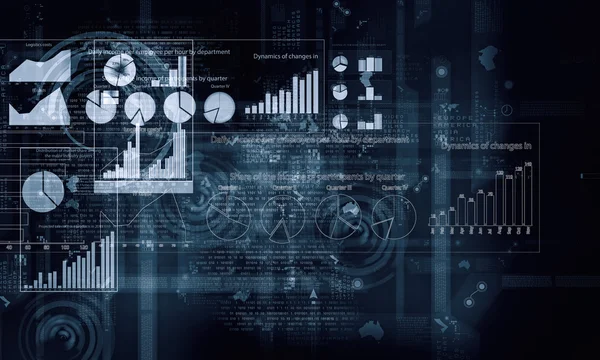 Digital graph background Stock Photo by ©SergeyNivens 84125644