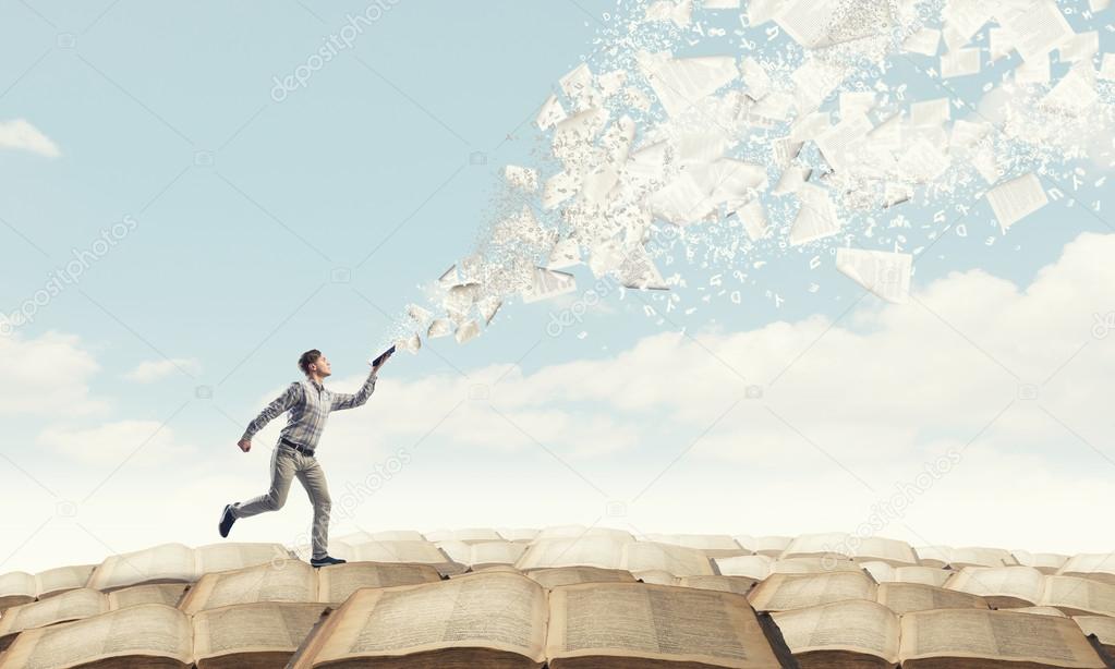 Bringing knowledge Stock Photo by ©SergeyNivens 84596990