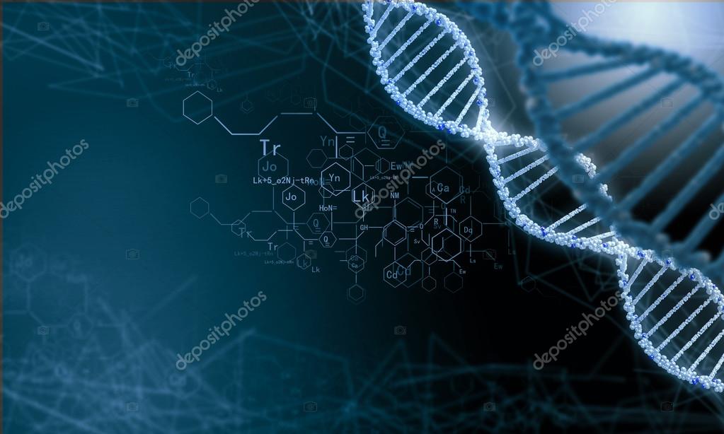 DNA molecule Stock Photo by ©SergeyNivens 84763124