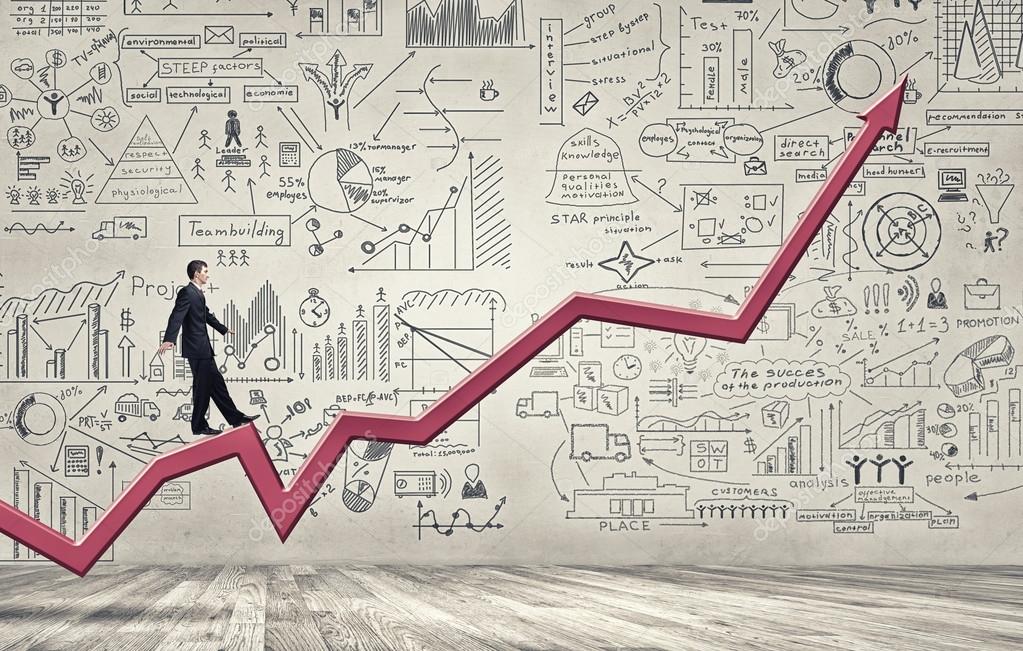 Plan for income rise — Stock Photo © SergeyNivens #88044802