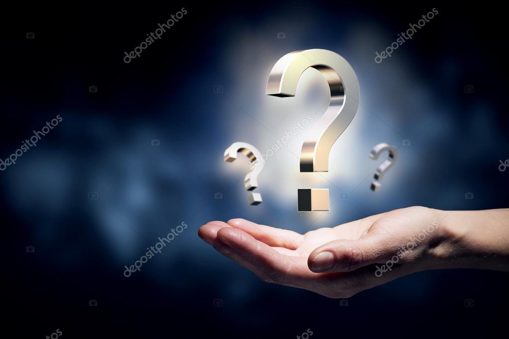 Ask any questions — Stock Photo © SergeyNivens #88626850