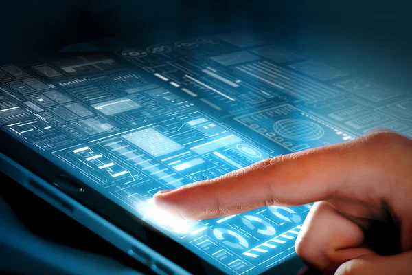 Using modern technologies — Stock Photo © SergeyNivens #92993462