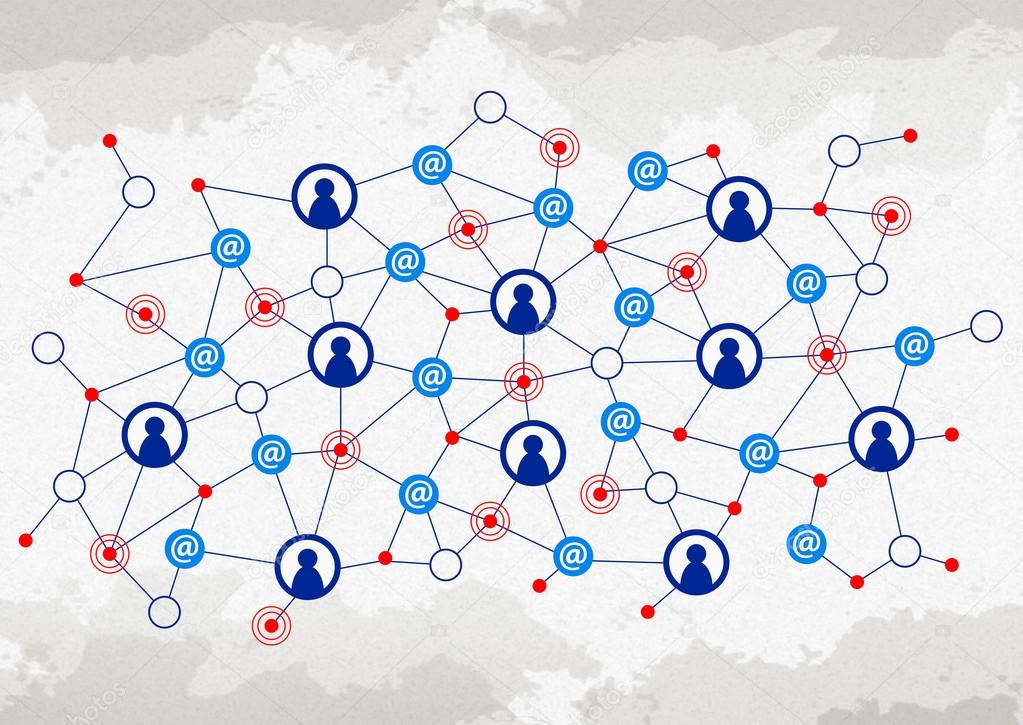 Social interaction and communication Stock Photo by ©SergeyNivens 98956454