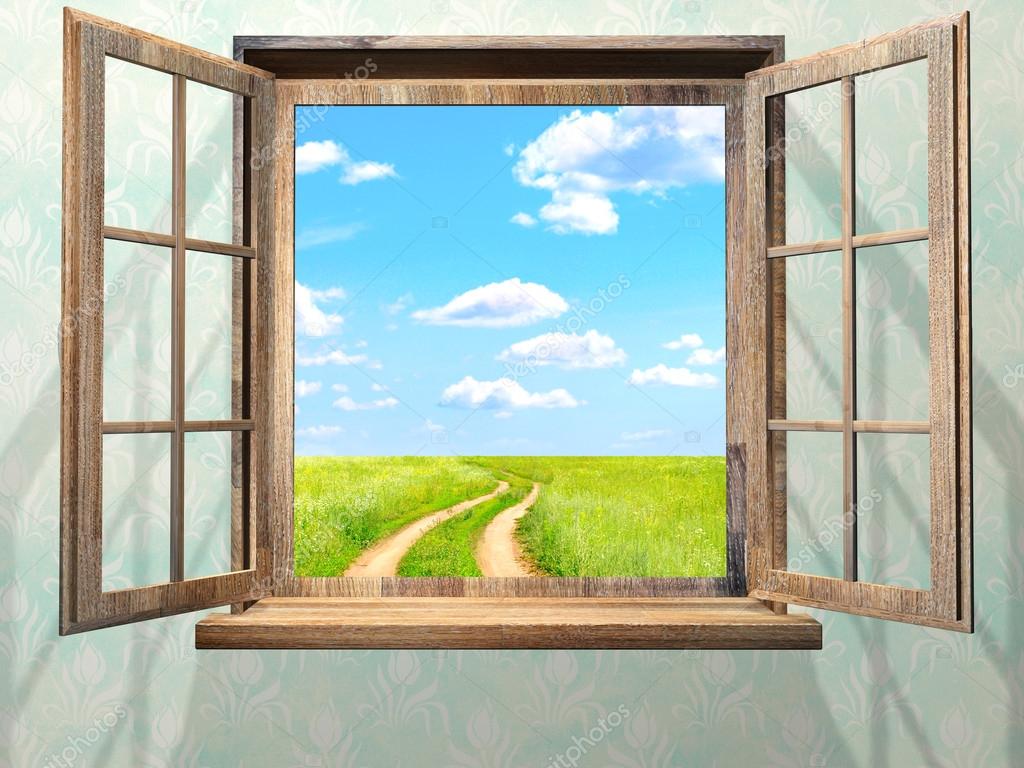 Open Window Wallpaper