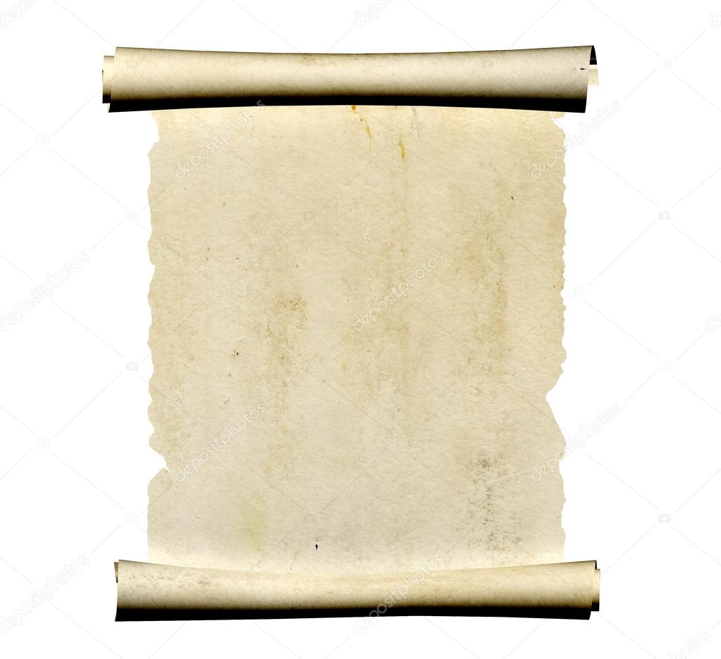 3d pergamino de pergamino viejo: fotografía de stock © frenta #66257781 ...