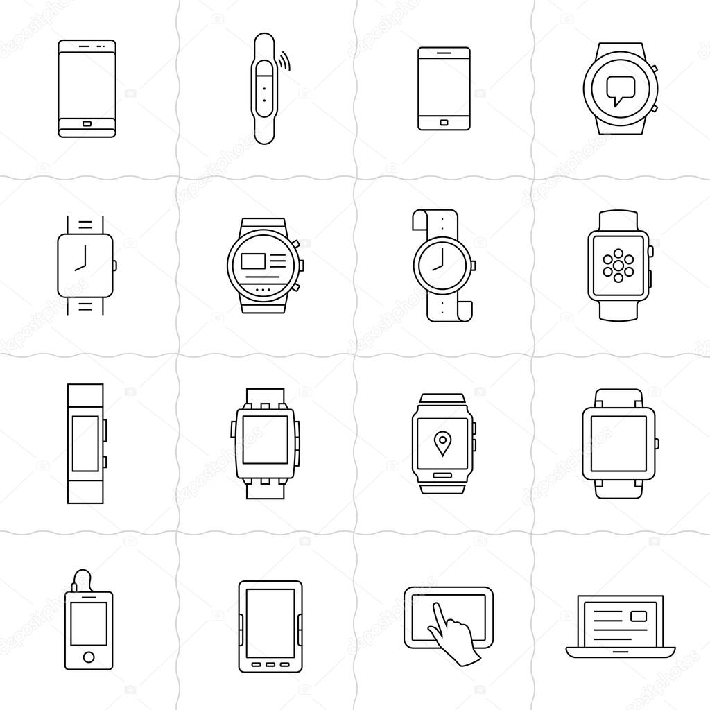 Wearable technology Stock Vector Image by ©frbird #71905719