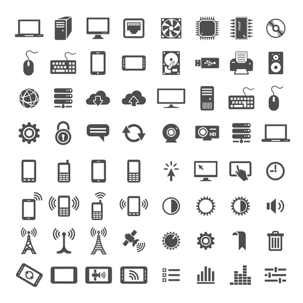 Ikony pc Stock vektory, Royalty Free Ikony pc Ilustrace | Depositphotos