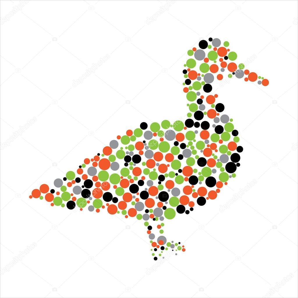 Vector Duck Stock Vector Image By ©djemphoto 52608023