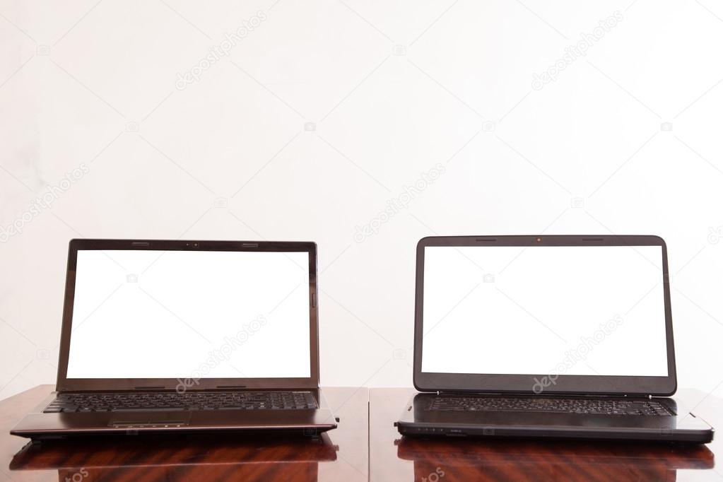 Open laptops — Stock Photo © Djemphoto #62624291