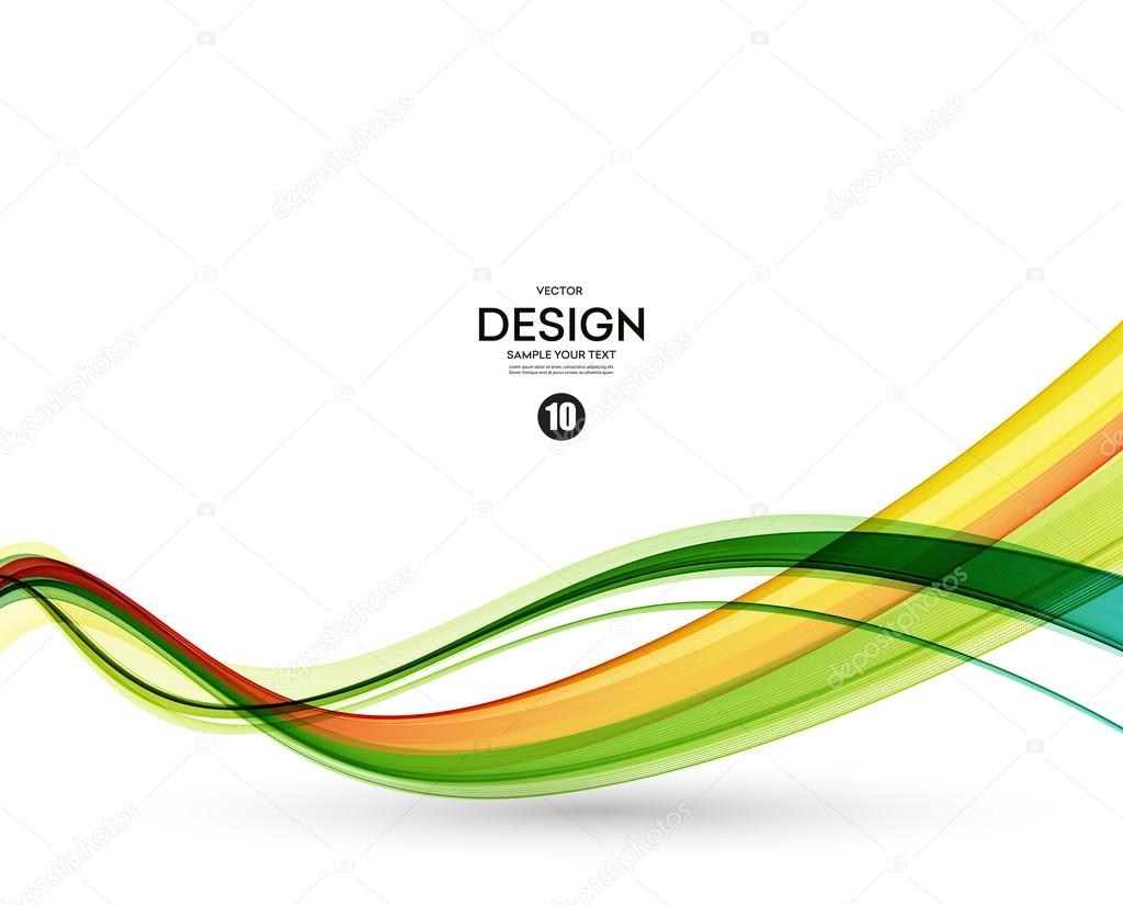 Colorful vector lines. Abstract background Stock Vector by ©-strizh ...